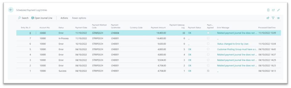 Clever Dynamics - Scheduled Payment Setup